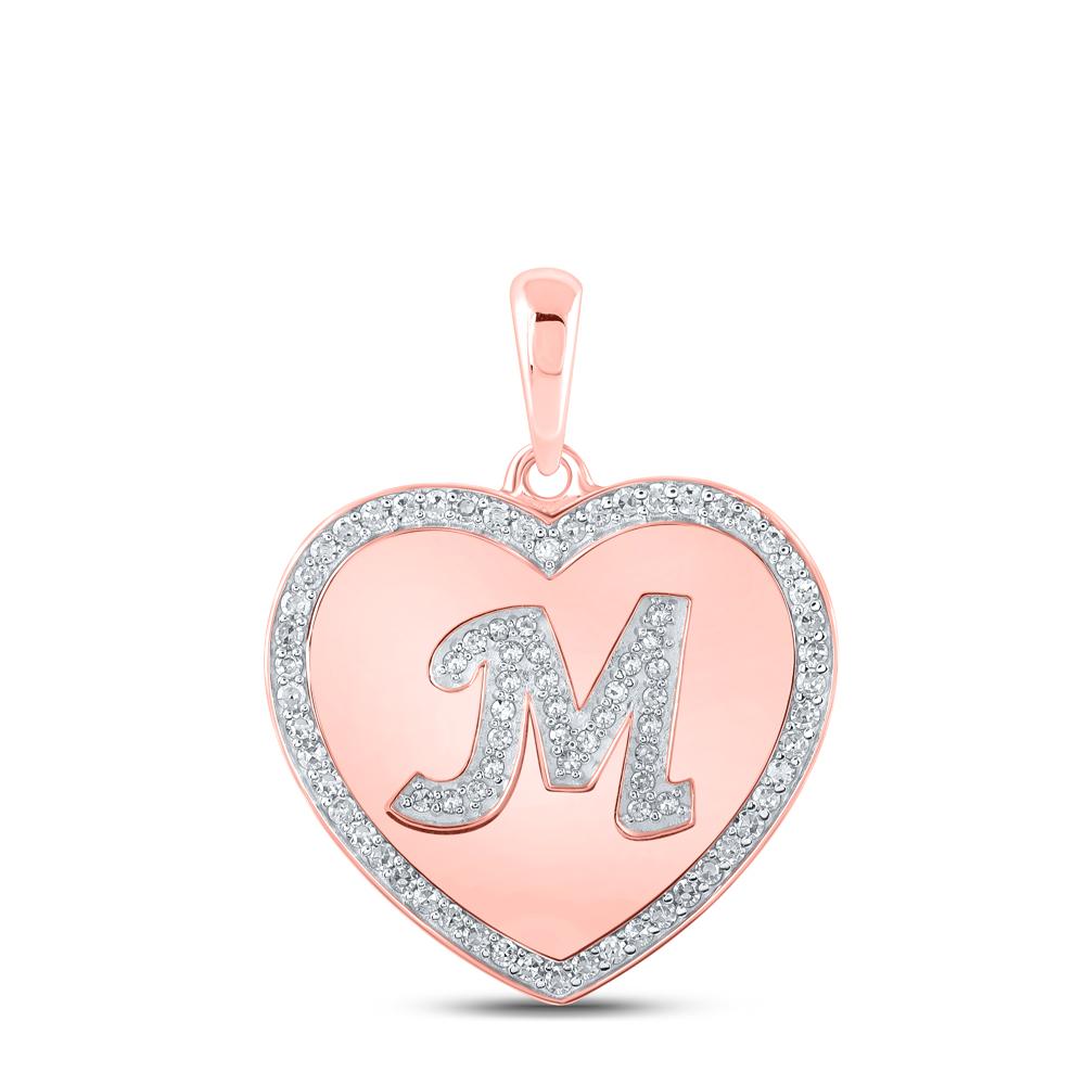 M letter locket store